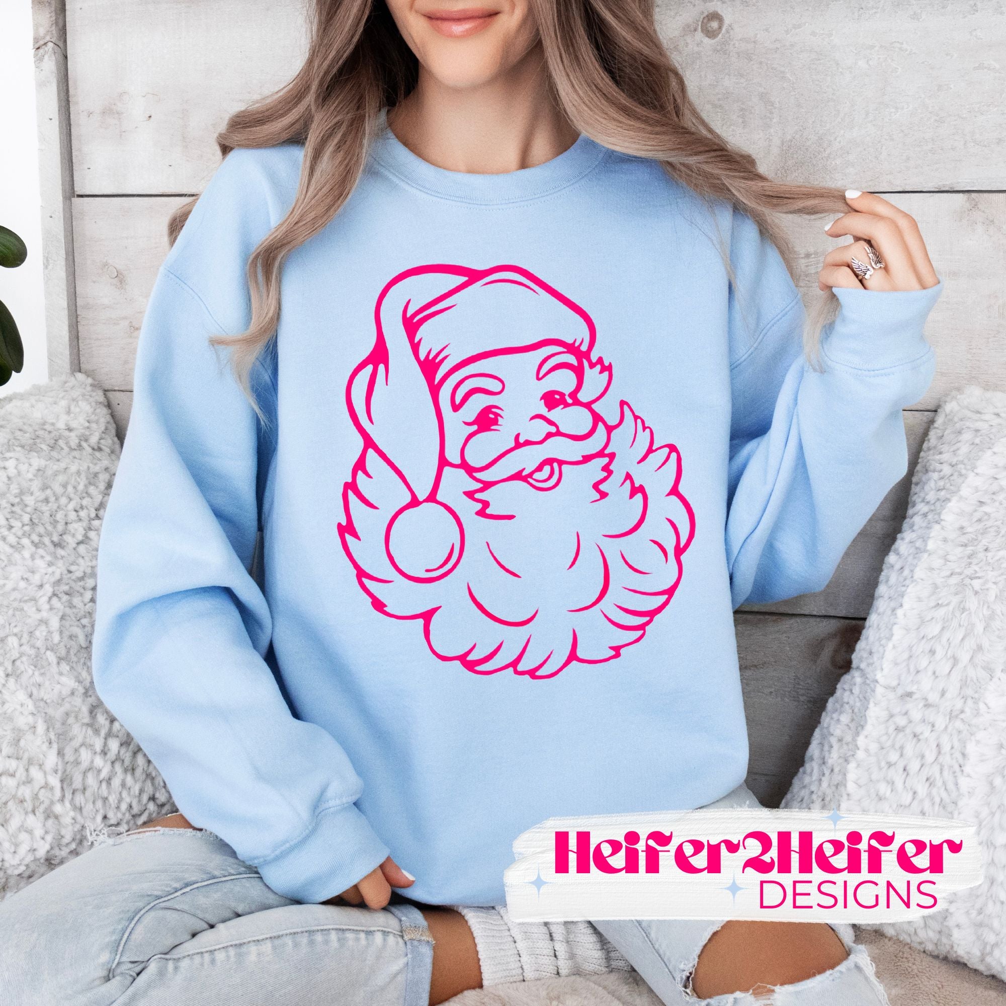 Retro Santa – Heifer2Heifer Designs