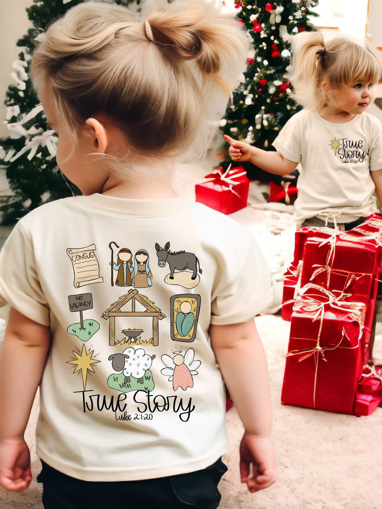 True Story T-Shirt With Front Pocket Design and Back Design ...